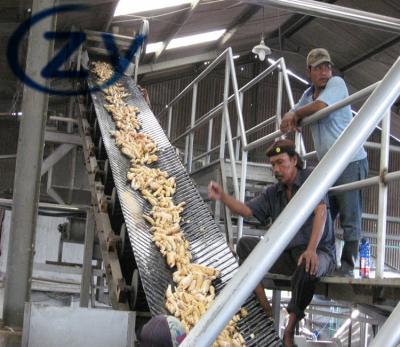 China Carbon Steel 15t/H Cassava Starch Processing Equipment Peeling Washing for sale