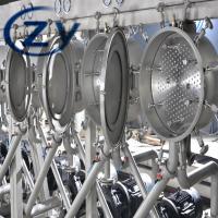China SS304 Tapioca Cassava Starch Production Line Compact Structure for sale