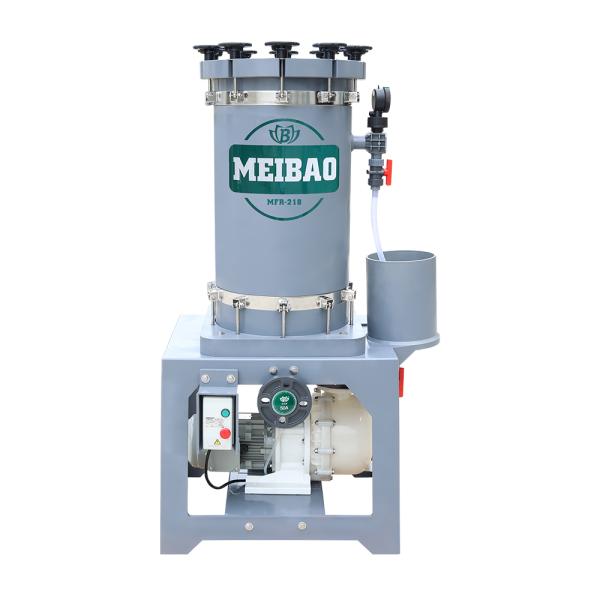 Quality Chromic Acid Chemical Liquid Filter 150L/Min 380V 1HP Chemical Filtration System for sale