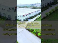 Self-priming pump pickling cycle circulation