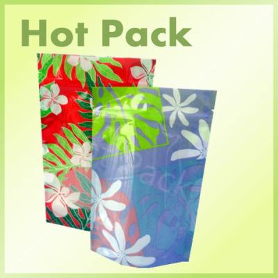 China Top Zip Organic Flower Tea Resealable Stand up Packaging Pouch With Window for sale