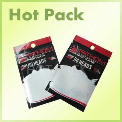 China Custom Ziplock Snack Foil Seal Bag 3 Side Seal Plastic Packaging Bag for sale