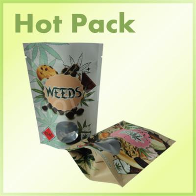 China Logo Customized Stand Up Kraft Paper Window Bag For Tea Packaging for sale