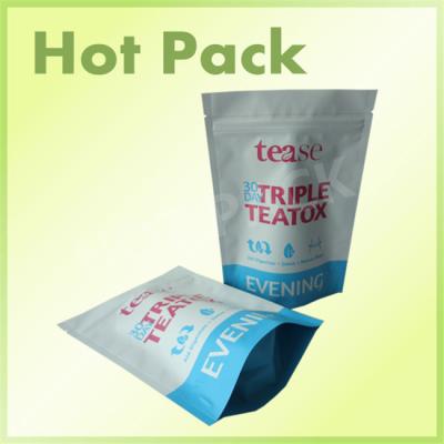 China 30 dias triplicam Teatox Resealable estão o malote acima de empacotamento com entalhe do rasgo à venda