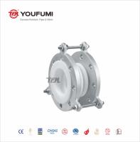 China Petrochemical Rubber PTFE Lined Expansion Joint Composite Bellows Type Equal Shape for sale