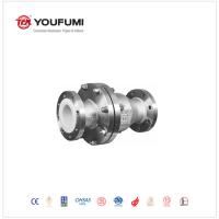 China Low Pressure Silent PFA Lined Check Valve Casting Material corrosion resistant for sale
