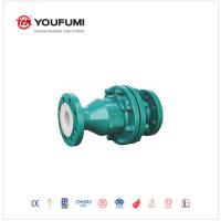 China Low Pressure Silent PFA Lined Check Valve Casting Material corrosion resistant for sale