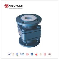 China Low Pressure Silent PFA Lined Check Valve Casting Material corrosion resistant for sale