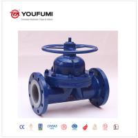 China Fluoroplastic PTFE Lined Diaphragm Valve for sale