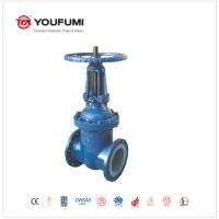 China DIN Standard PTFE Lined Gate Valve for sale
