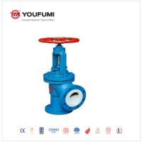China Handwheel Operated PFA Lined Globe Valve for sale