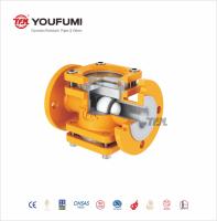 China Flanged PTFE Lined Pipe Fittings SS304 Material Round Head Code for sale