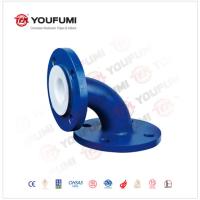 China Carbon Steel PTFE Lined Pipe 90 Degree for sale