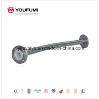 China Compression Molding PTFE Lined Pipe Fittings 100mm Flanged Coupling Type for sale