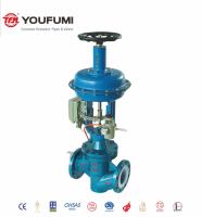 China Single Seated PTFE PFA Lined Control Valve Globe Type ANSI Standard for sale