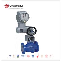 China Pneumatic PTFE PFA Lined Control Valve Fluoroplastic Ball Type for sale