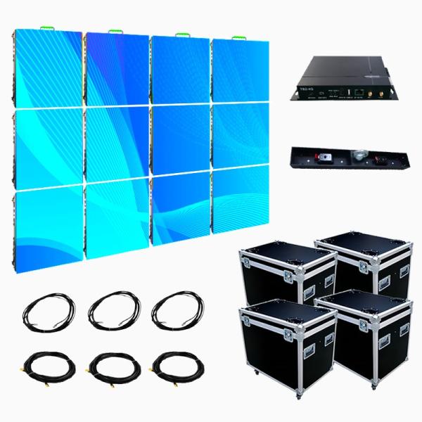 Quality Church Rental Event P3.91 P4.81 Rental LED Display Indoor Outdoor Rental Events Stage Background LED Video Wall for sale