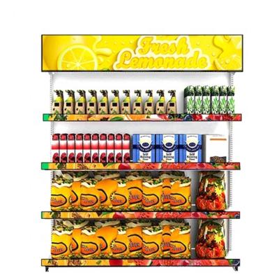 China GOB P1.5625 Manufacturer Customized Multi Screens LED Advertising Shelf Display for sale