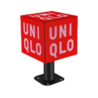 Quality New Design Full Color High Resolution P2.5 P3 P3.91 P4 Advertising Cube Led for sale