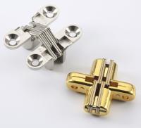 China Zinc Alloy SOSS Concealed Door Hinge 180 Degree Invisible Hinge Corrosion Resistant for sale