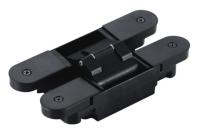 China Folding Heavy Duty Adjustable Concealed Hinges 180 Degree Zinc Alloy Invisible Door Hinge for sale