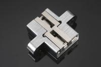 China Rotatable Gate Mortise Mount Invisible Hinge Heavy Duty 80kg Capacity Stainless Steel for sale