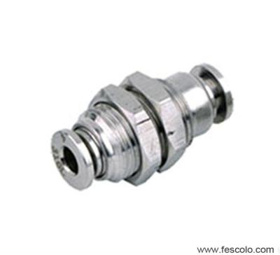 China SPM Stainless Steel Bulkhead Fitting for sale