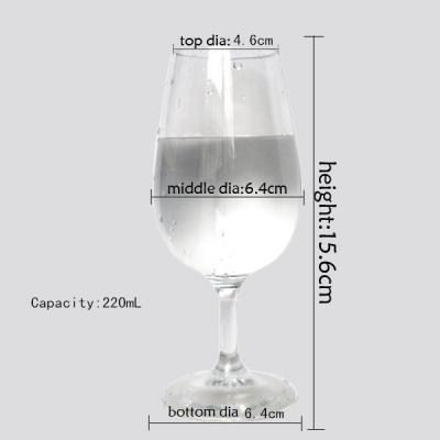 China 2015 New Unbreakable Plastic Wine Glasses for sale