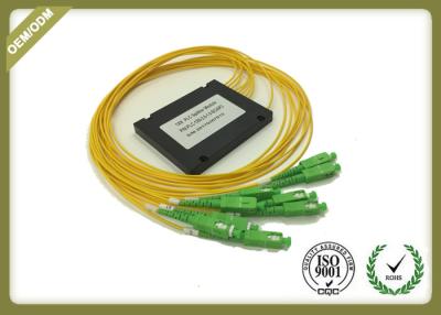 China FTTH Fiber Optic Splitter Module 1x8 PLC Splitter Low Insertion Loss for sale