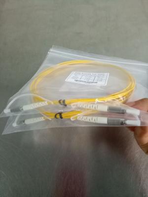 China OS2 Singlemode Fiber Optic Patch Cable DIN to DIN UPC Simplex 9/125μm Jumper for sale