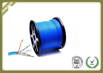 China Cat6 STP 23AWG Solid Bare Copper Network Cable 1000ft Bulk Ethernet LAN for sale