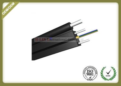 Cina 12 cavo a fibre ottiche del centro FTTH/cavo flessibile all'aperto della fibra per la trasmissione in vendita