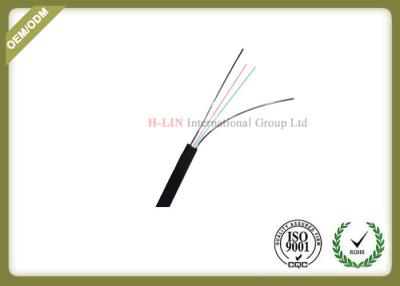 Cina Cavo a fibre ottiche dell'interno di G657A1 FTTH con il rivestimento nero di colore LSZH in vendita
