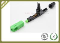 China SC Singlemode UPC APC Fast Fiber Optic Connector 0.2dB Insertion Loss FTTH for sale