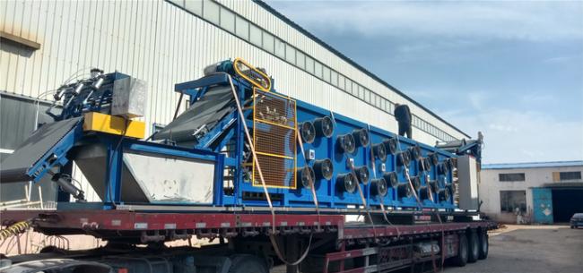 Floor Standing Hanging Rod Type Rubber Compound Film Batch Off Cooling Machine 1