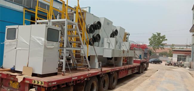XPG-800 Automatic PLC Control Rubber Sheet Batch Off Cooling Machine 7