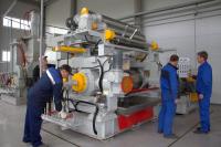 China XK-560 Automatic Rubber Open Mixing Mill 90kW Two Roll Mill for Rubber Compounding 560x1530mm for sale