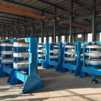 China LLN-25/2 Two-Layer Hydraulic Tube Vulcanizing Machine - 255 kN Clamping Force, 760mm Plate Diameter for sale