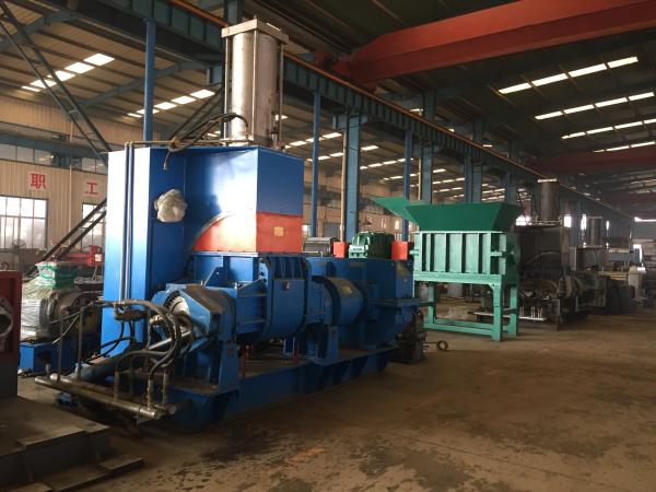PLC Control Rubber Kneader Machine Plastic Banbury Mixer For Rubber Mixing