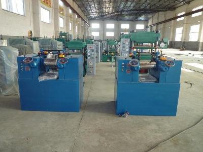 China 8 Inch Lab Rubber Making Machine Two Roll Rubber Compound Mixing Machine for sale