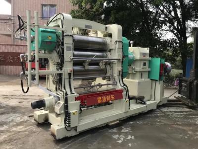 China 200℃ Max Temperature 3 Roll Calender Machine 0-20m/min Roller Speed for sale