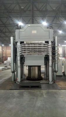 China Multilayer Rubber Vulcanizing Press Machine For Producing EVA Rubber Sheets for sale