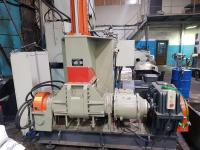 China PLC Control Rubber Kneader Machine with Double Shaft 7.5-90kW Power 50-1000L Capacity for sale