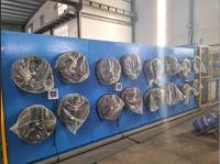 China Energy Efficient Rubber Batch Cooling Machine 600-1000mm Width Continuous Batch Rubber Cooler for sale
