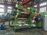 China PLC Control Rubber Roll Calender Machine 2000mm Roller Length 200℃ Max Temp for sale