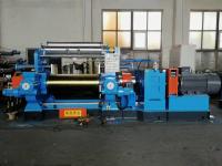 China Cast Iron Two Roller Rubber Mixing Mill Machine 12 14 16 Inch Roller Diameter for sale