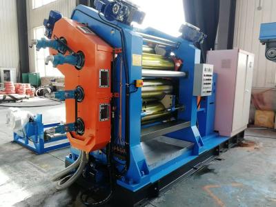중국 4 롤 전기 고무 엽 칼렌더 기계 200mm-400mm 롤러 지름 판매용
