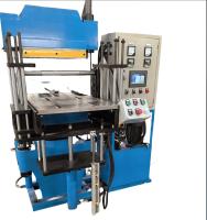 China Semi Automatic 2RT Rubber Vulcanizing Press Machine 100T 400x400mm Hydraulic Electric Heating for sale