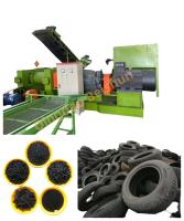 China Automatic Waste Tire Recycling Machine 150Kw 3-5t/h Capacity Rubber Powder Production Line for sale