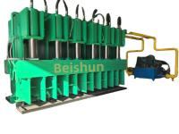 China Double Jaw Rubber Elevator Handrail Vulcanizing Press Machine 10-15 Ton 140-180°C for sale
